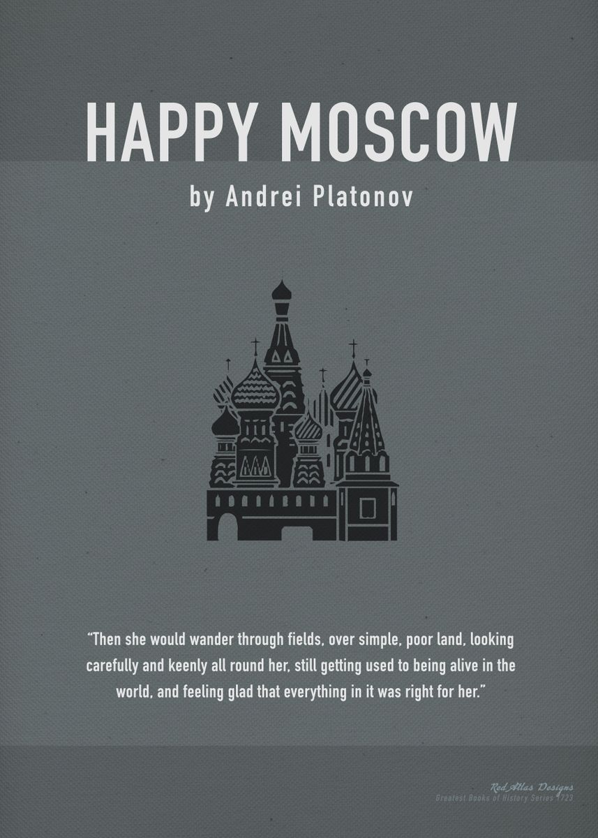 'Happy Moscow by Platonov' Poster, picture, metal print, paint by ...