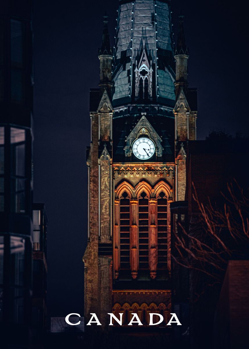 'Canada ' Poster, picture, metal print, paint by Big City | Displate