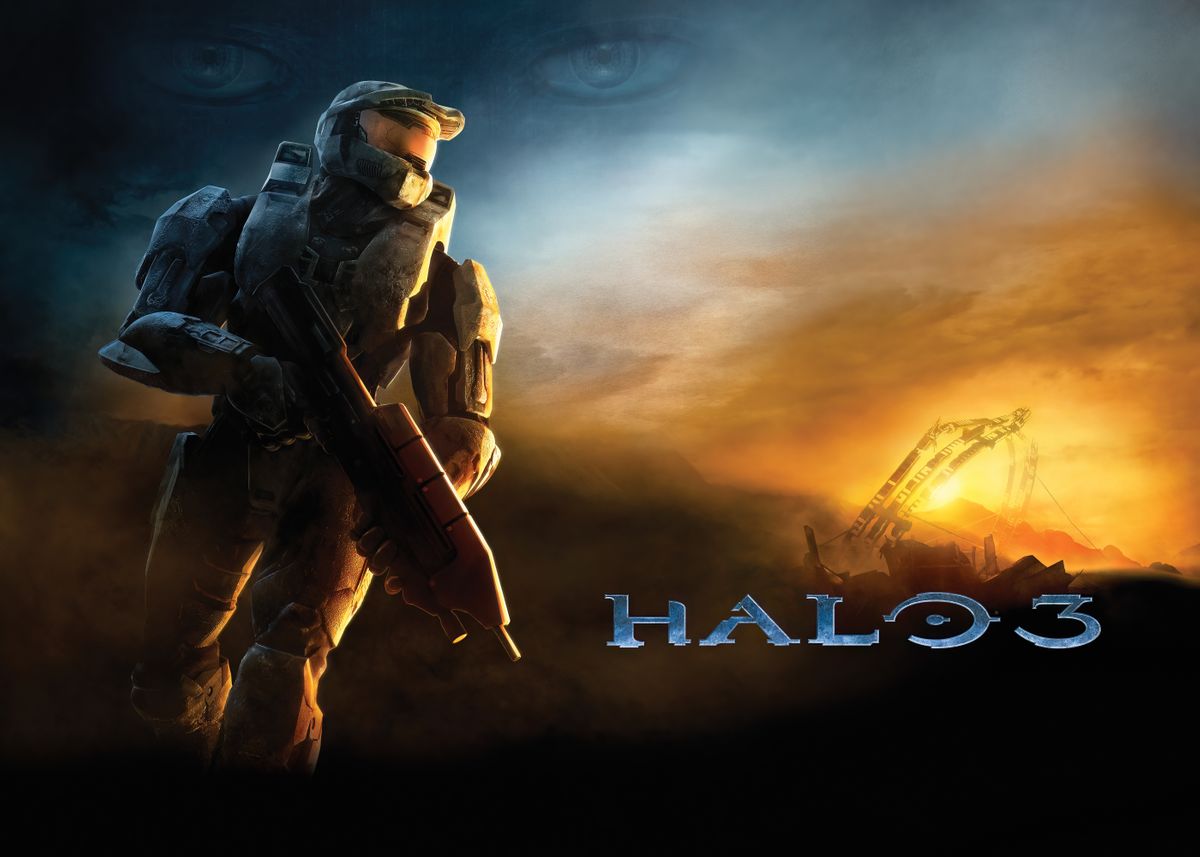 'Halo 3 Horizontal' Poster by Halo Game | Displate