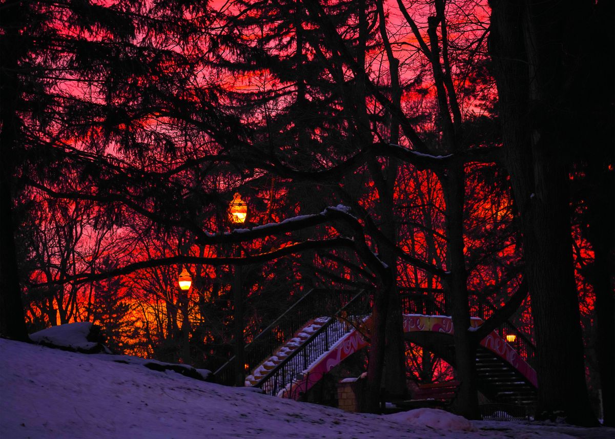 'Warm and Cool' Poster by Archie Arthurs | Displate