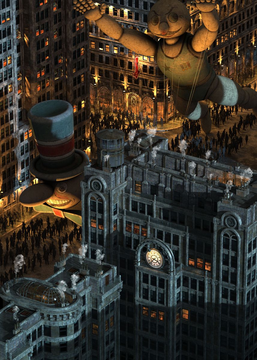 'The Carnival' Poster, picture, metal print, paint by Luca Comoli ...
