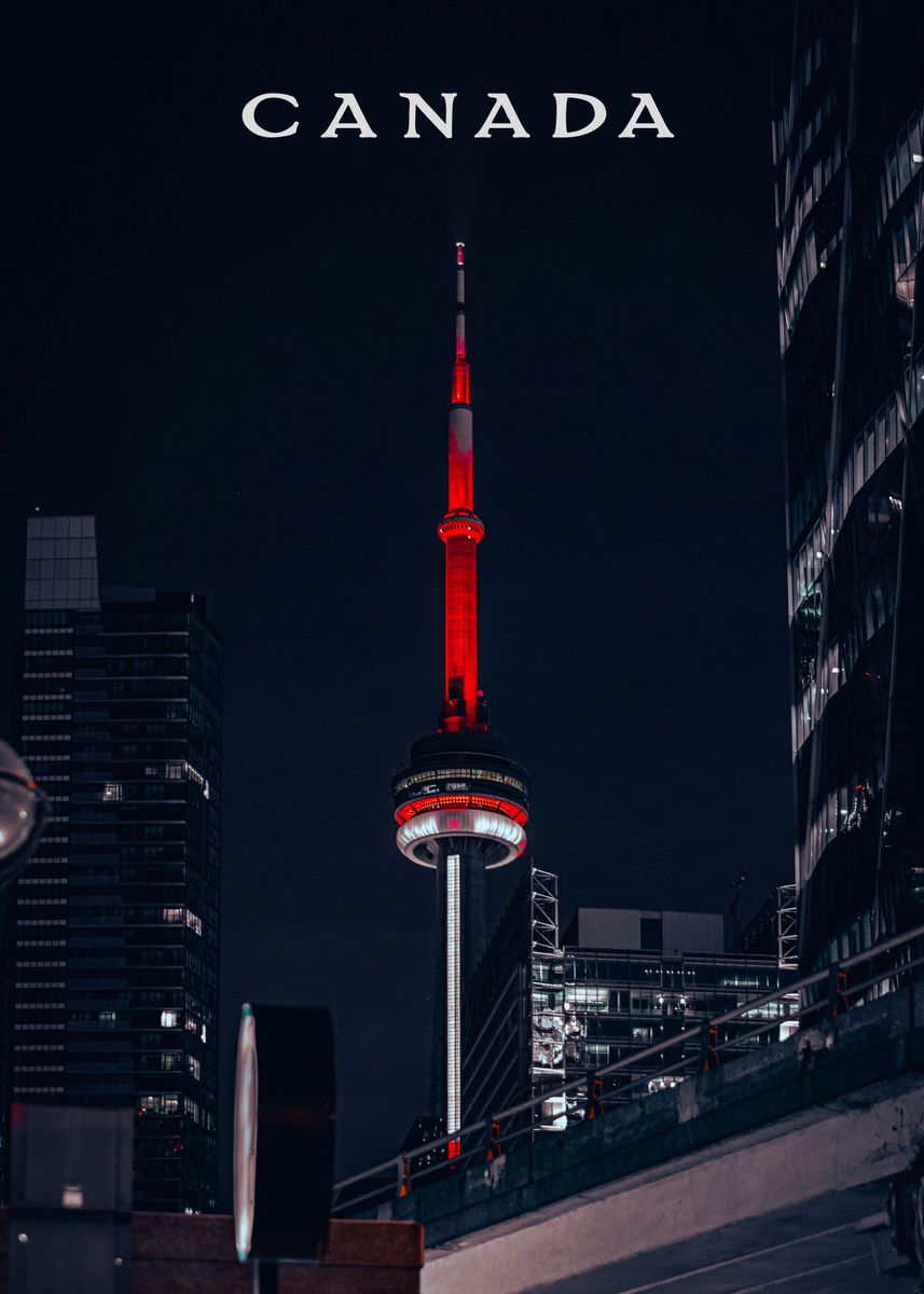 'Canada ' Poster, picture, metal print, paint by Big City | Displate