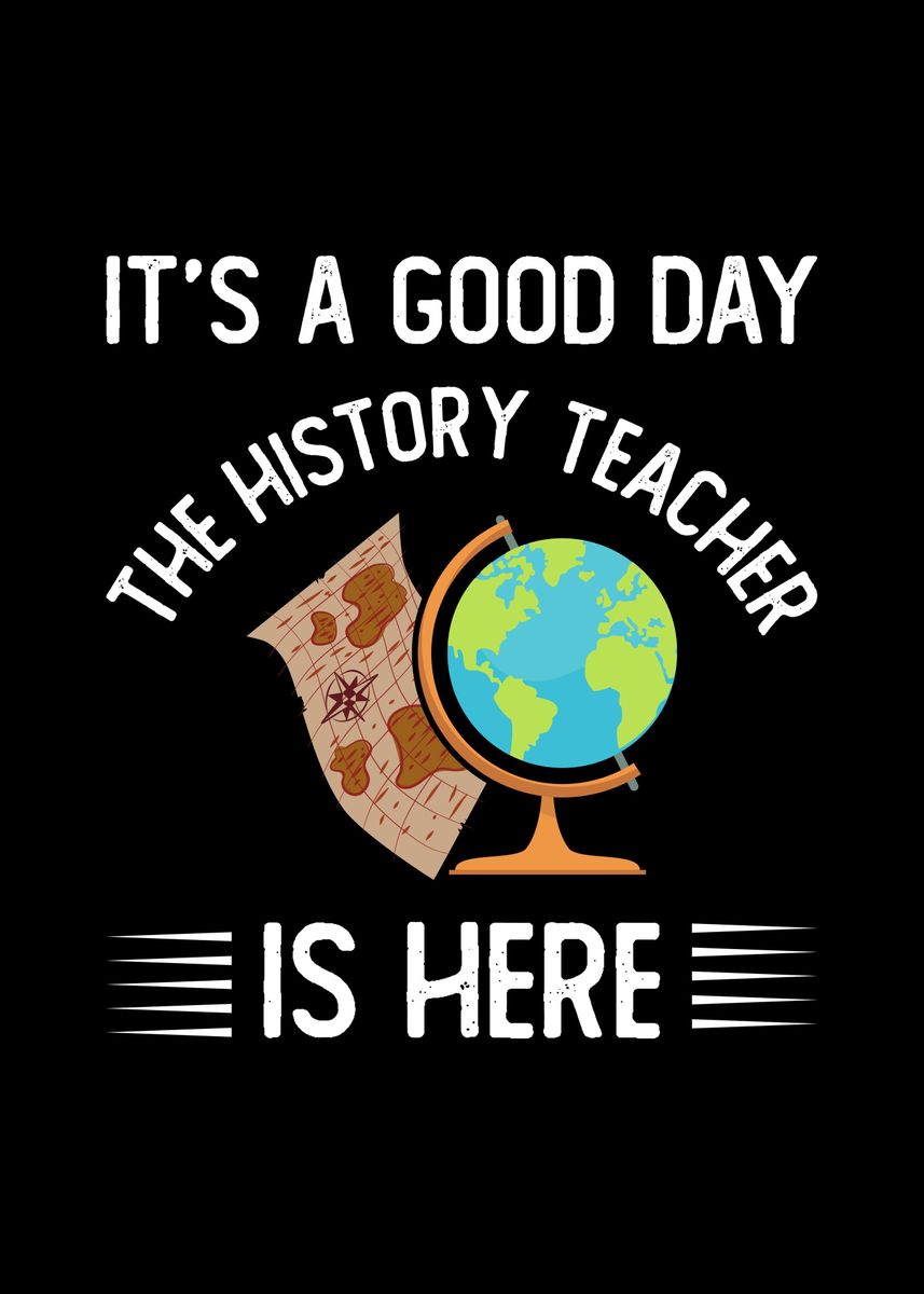 'History Teacher' Poster, picture, metal print, paint by Sebastian ...