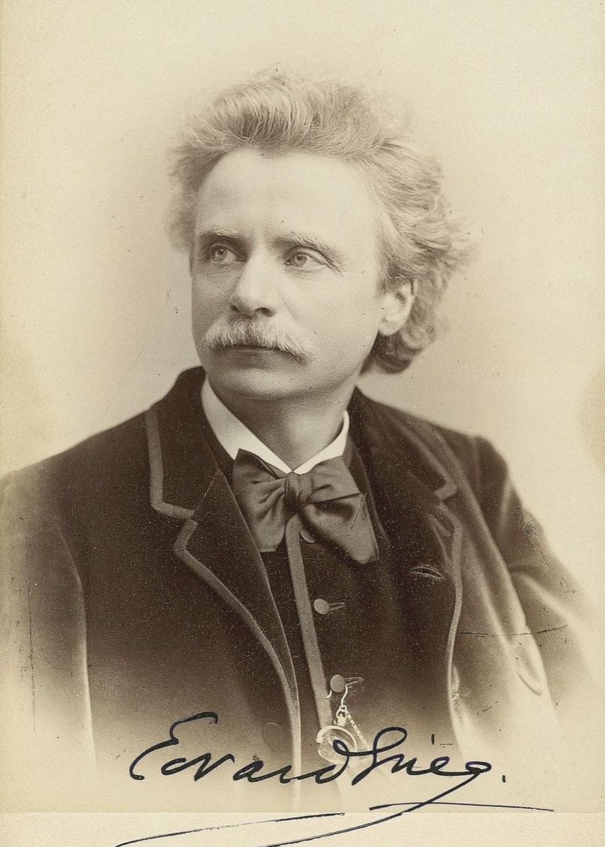 'Edvard Grieg' Poster, picture, metal print, paint by anamaria tudor ...