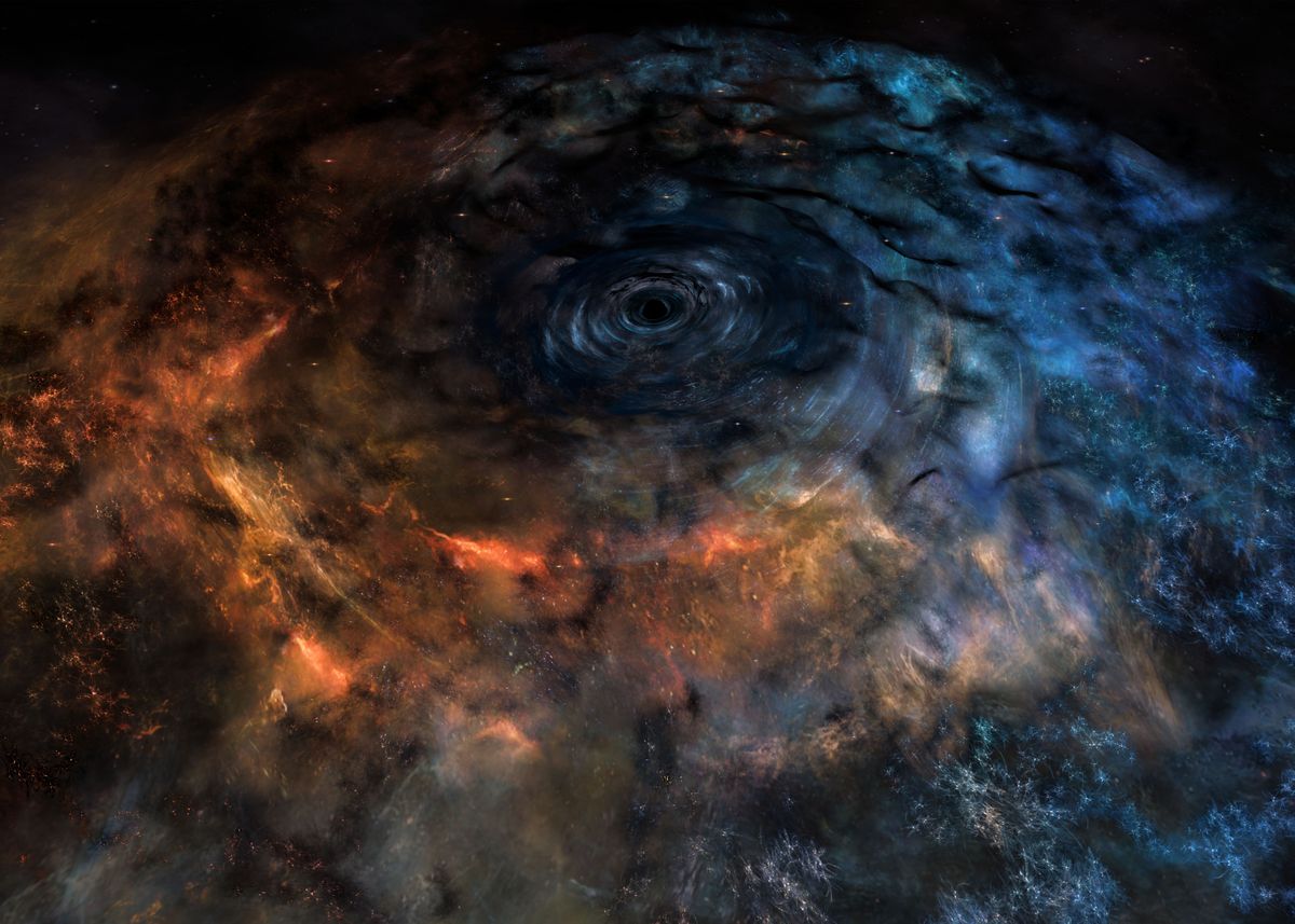 'Andromeda Galaxy Map' Poster by Nezuko Liu | Displate