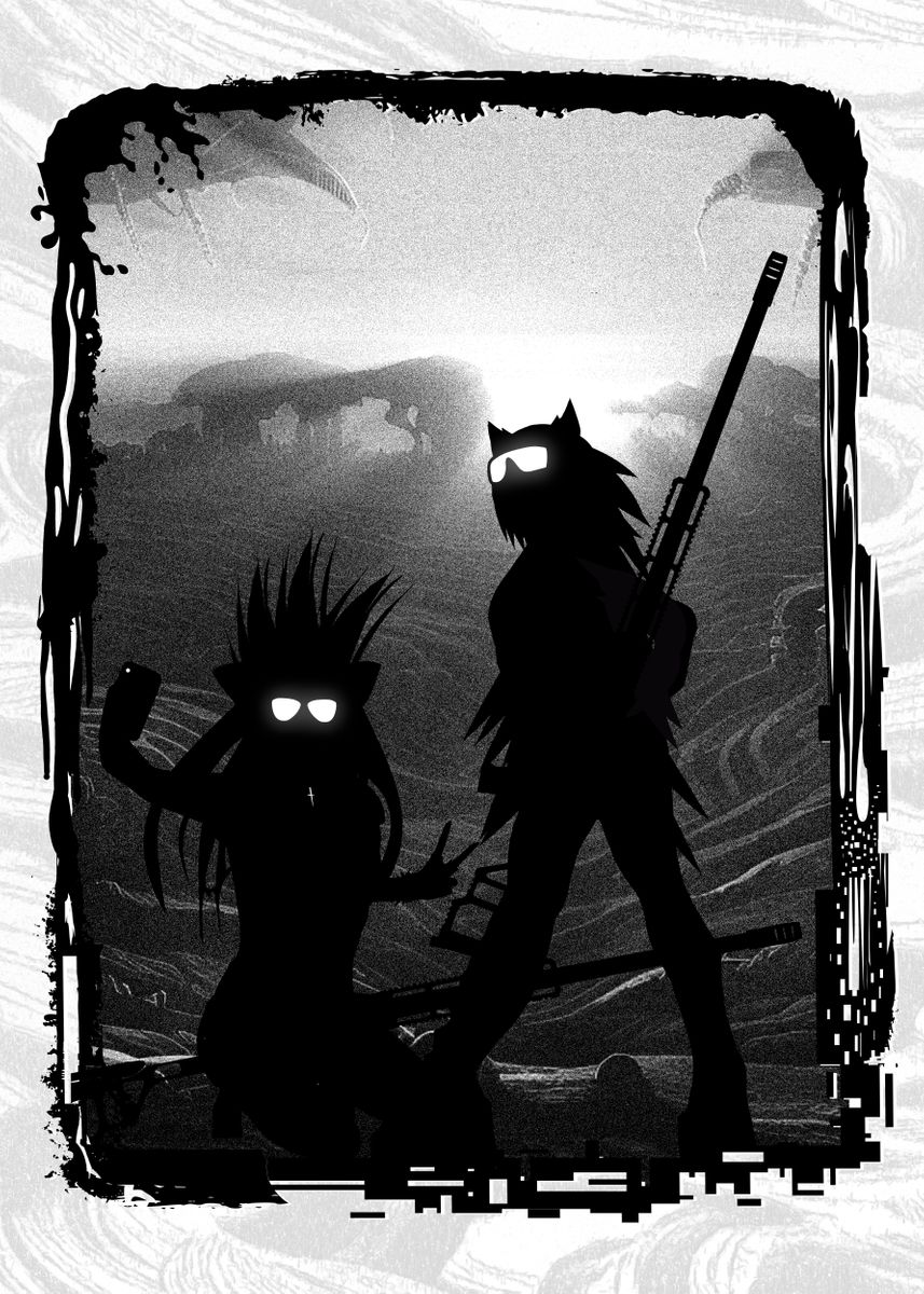 'Monsters Control 4' Poster, picture, metal print, paint by Ilya ...