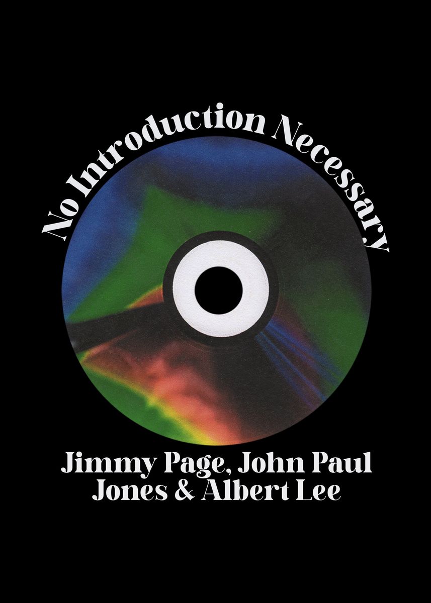 'No Introduction Necessary' Poster, picture, metal print, paint by ...