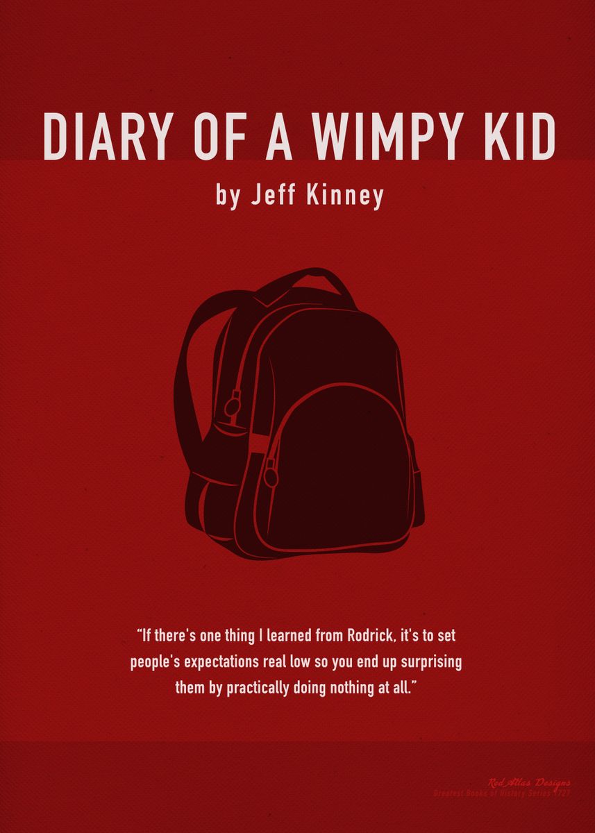 'Diary of a Wimpy Kid' Poster, picture, metal print, paint by Design ...
