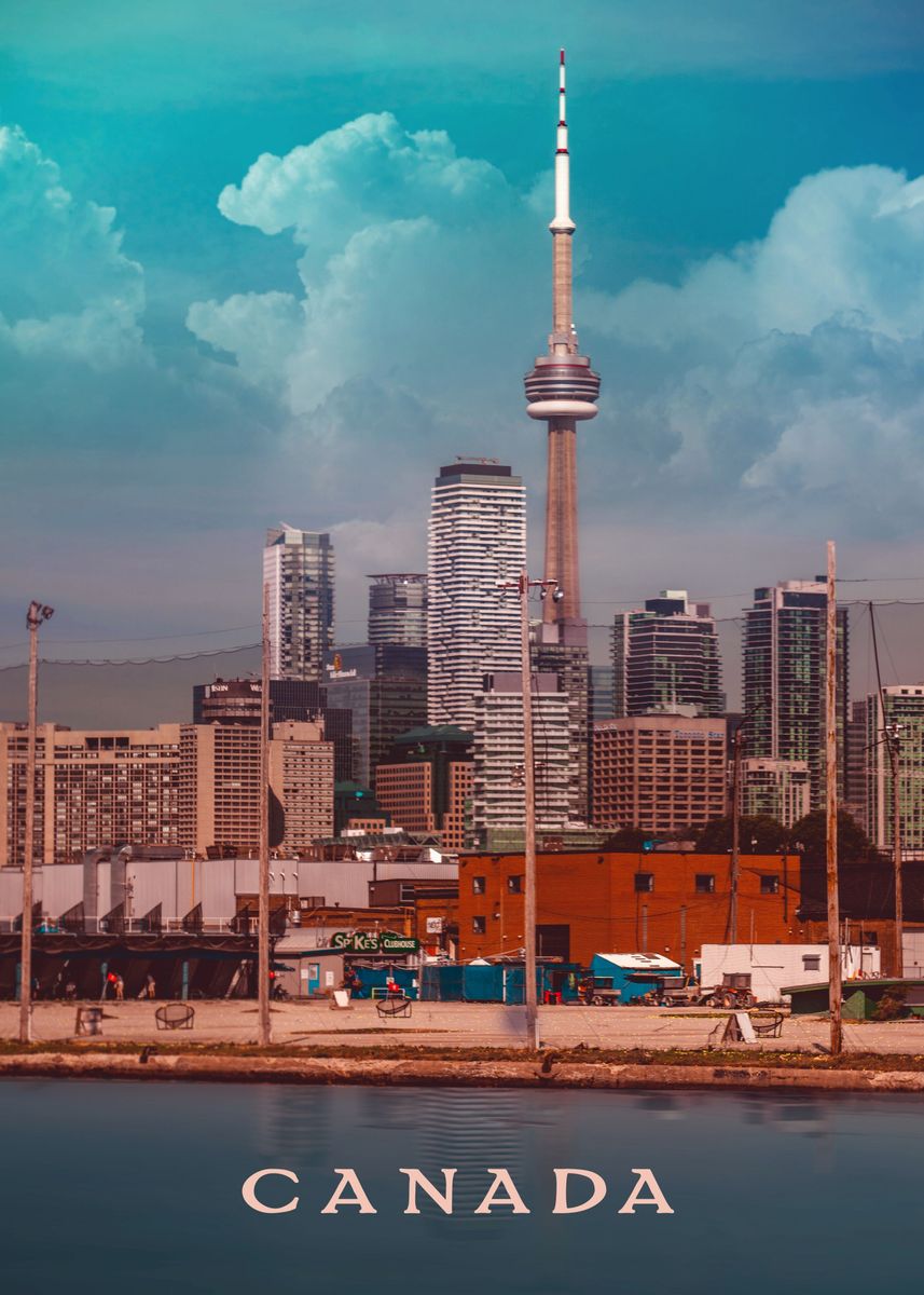 'Canada ' Poster, picture, metal print, paint by Big City | Displate