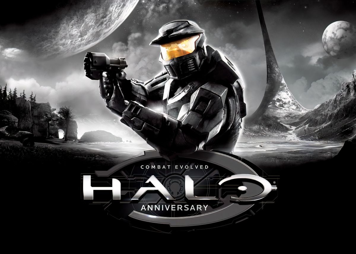 'Halo Horizontal' Poster by Halo Game | Displate
