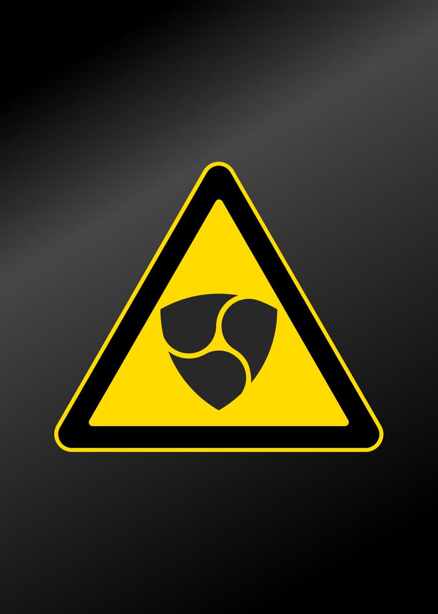 'cryptocurrency sign badges' Poster, picture, metal print, paint by ...