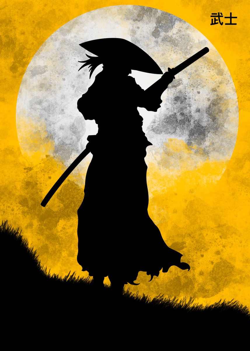 'Samurai Japanese Ninja' Poster, picture, metal print, paint by Aiden ...