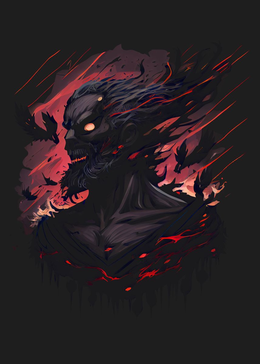 'Illustration of Zeus' Poster, picture, metal print, paint by Wahyu ...