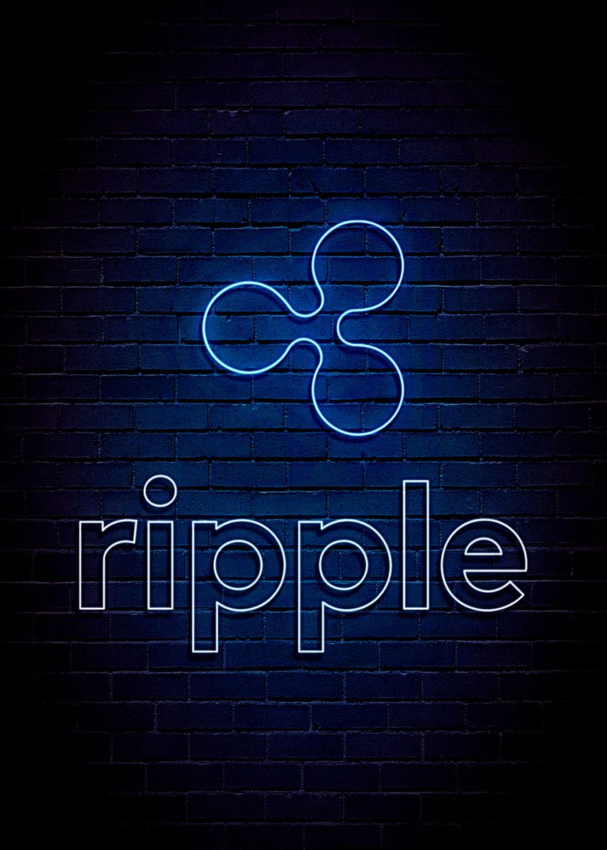'ripple xrp' Poster, picture, metal print, paint by Mod Yof | Displate