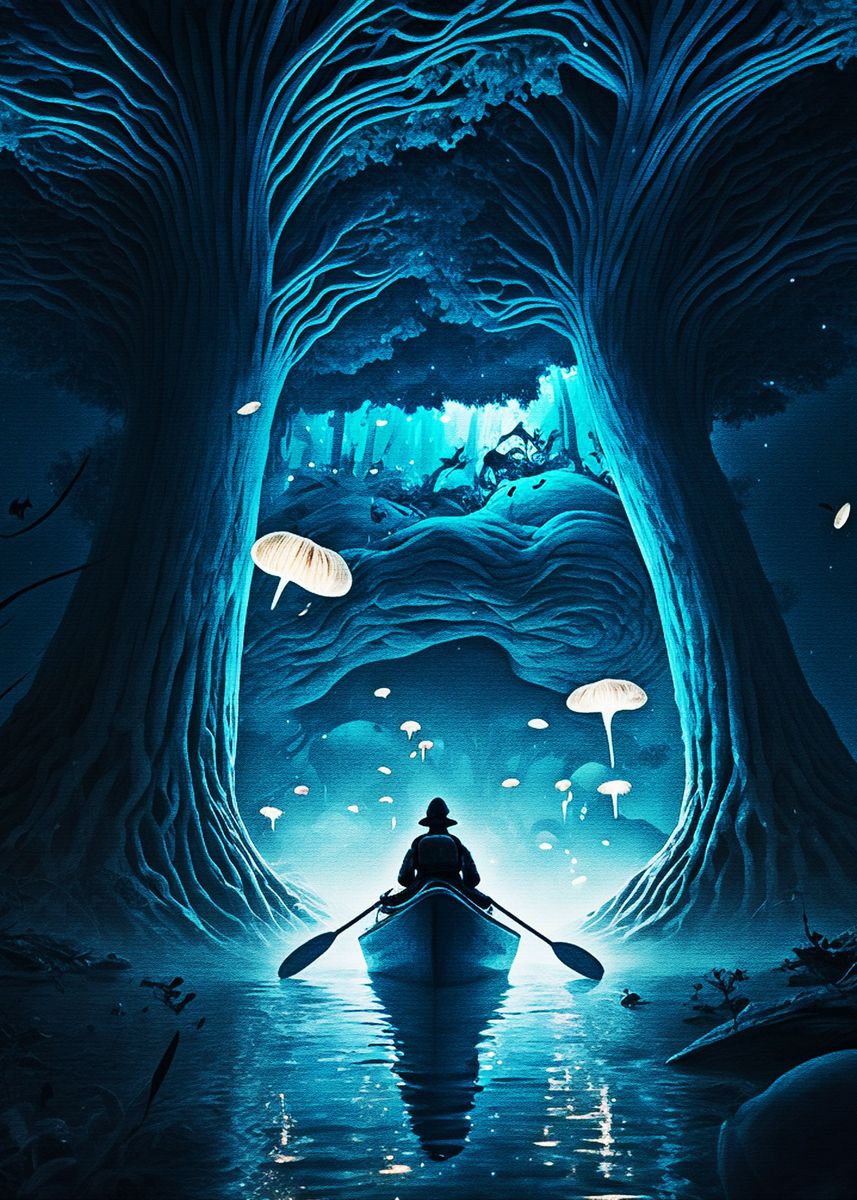 'Magical Ocean' Poster, picture, metal print, paint by Coffee Design ...