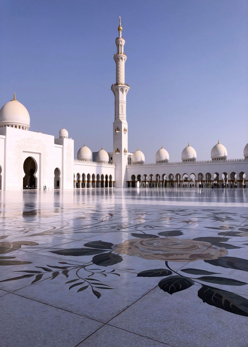 'Islamic World 48' Poster by Michael Landsberger | Displate