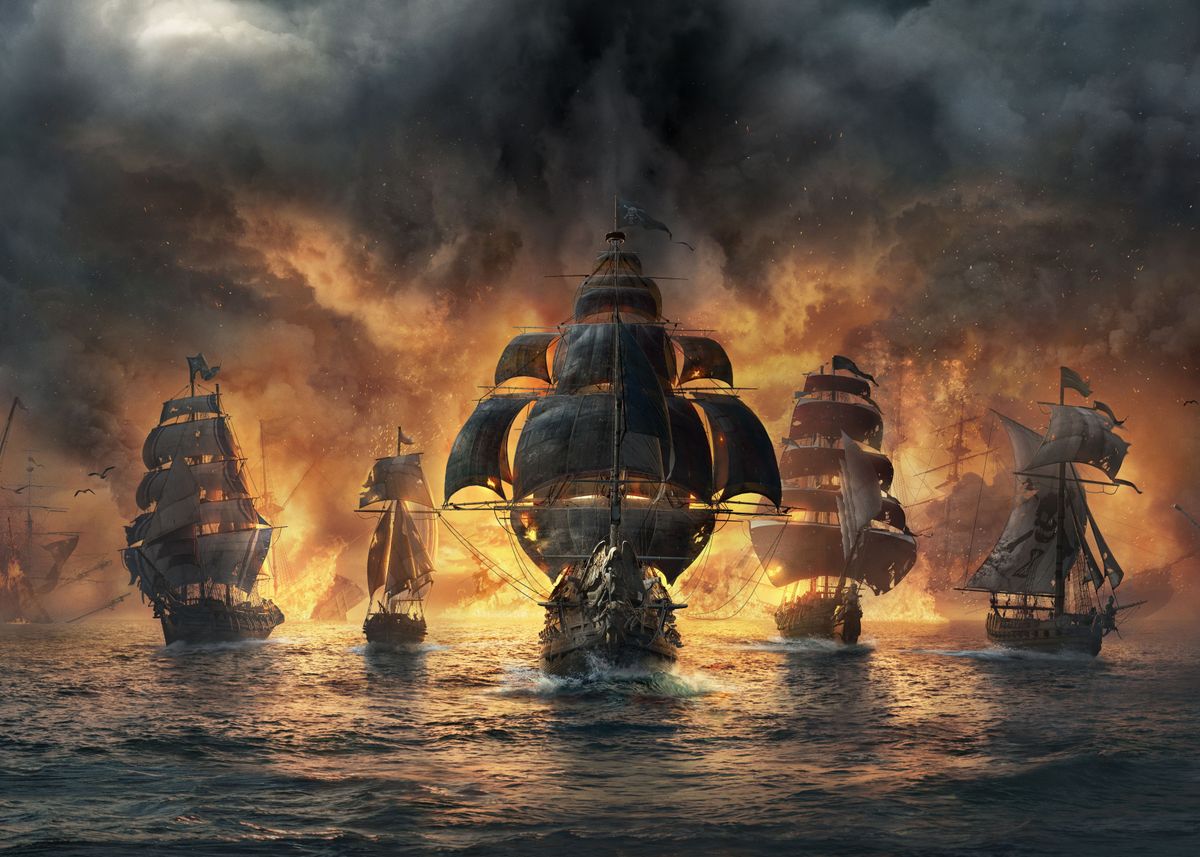 'Pirates Fleet' Poster by PHINX | Displate