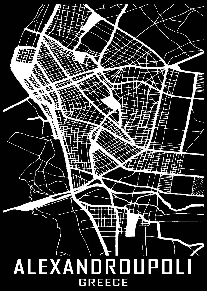'Alexandroupoli Greece City' Poster, picture, metal print, paint by ...