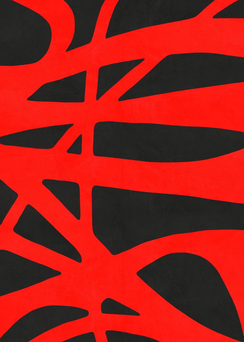 'Black Expressionism 04' Poster, picture, metal print, paint by Vitor ...