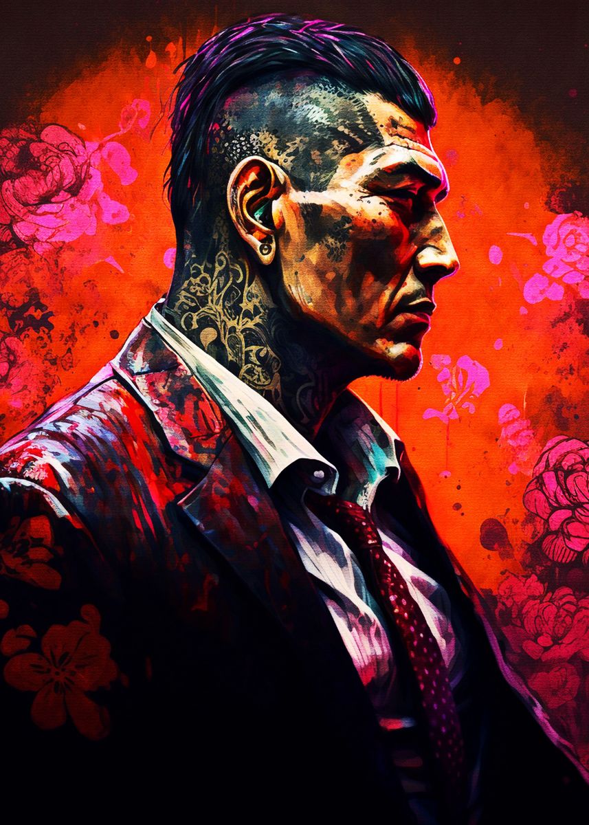 'Paint Boss Japan' Poster by Muh Asdar | Displate