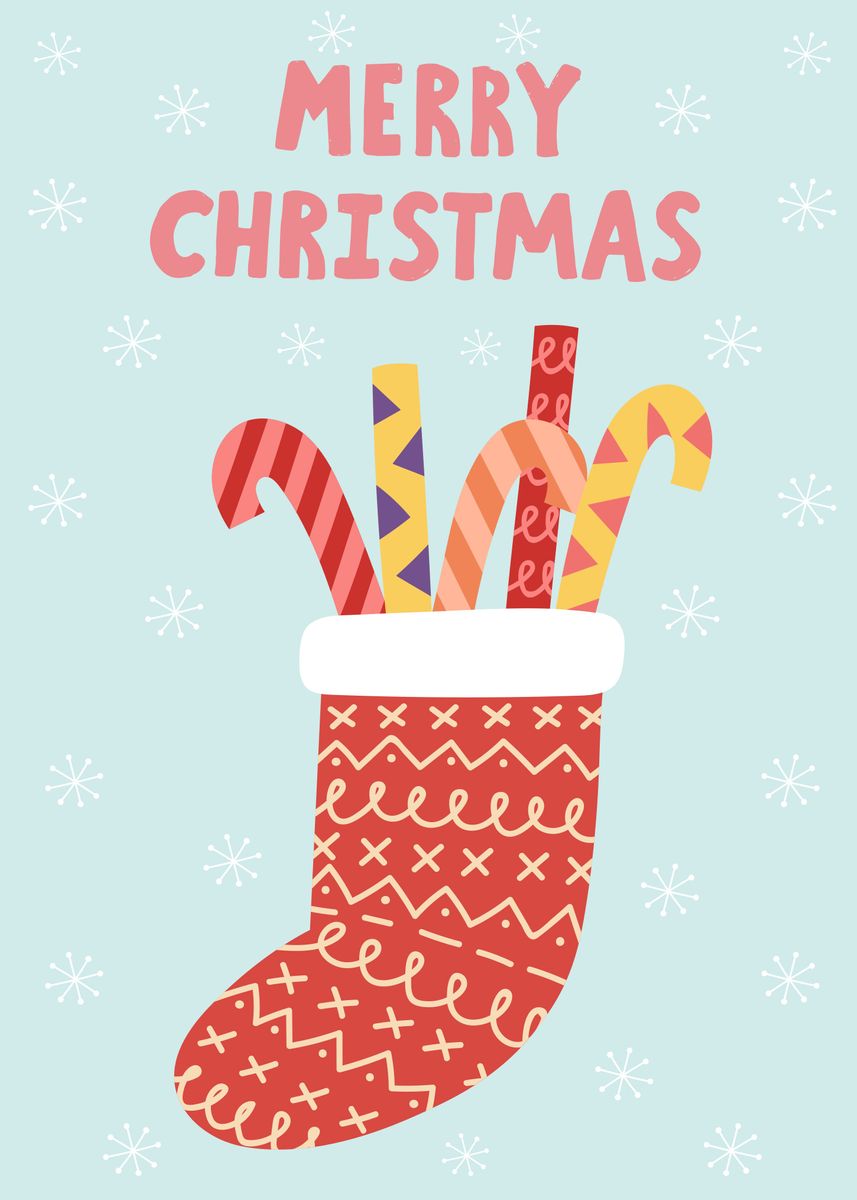 'Merry Christmas Gifts' Poster by Nguyen Thi Thu Hang | Displate