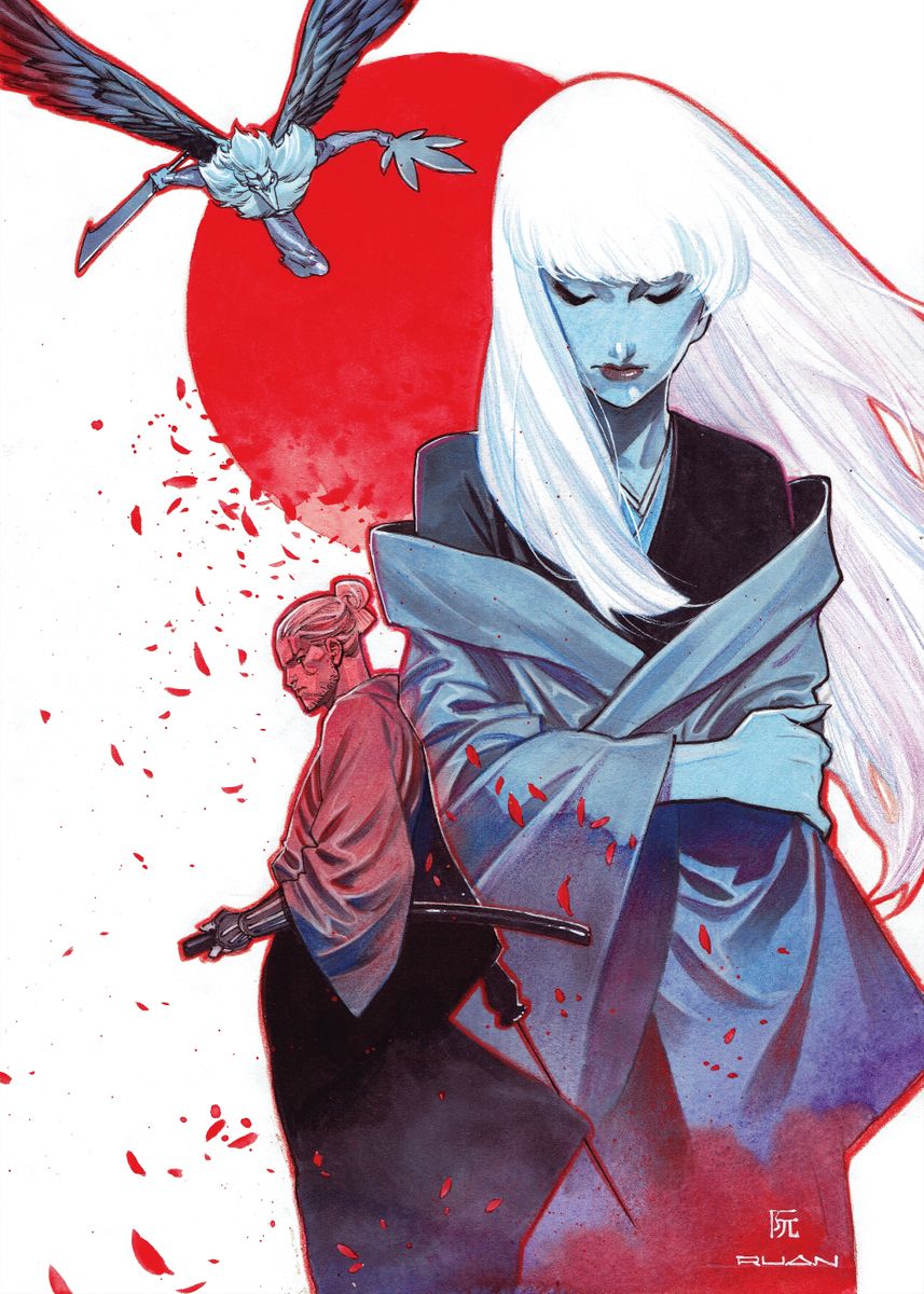 'Ronin Alternative Cover' Poster, picture, metal print, paint by ...