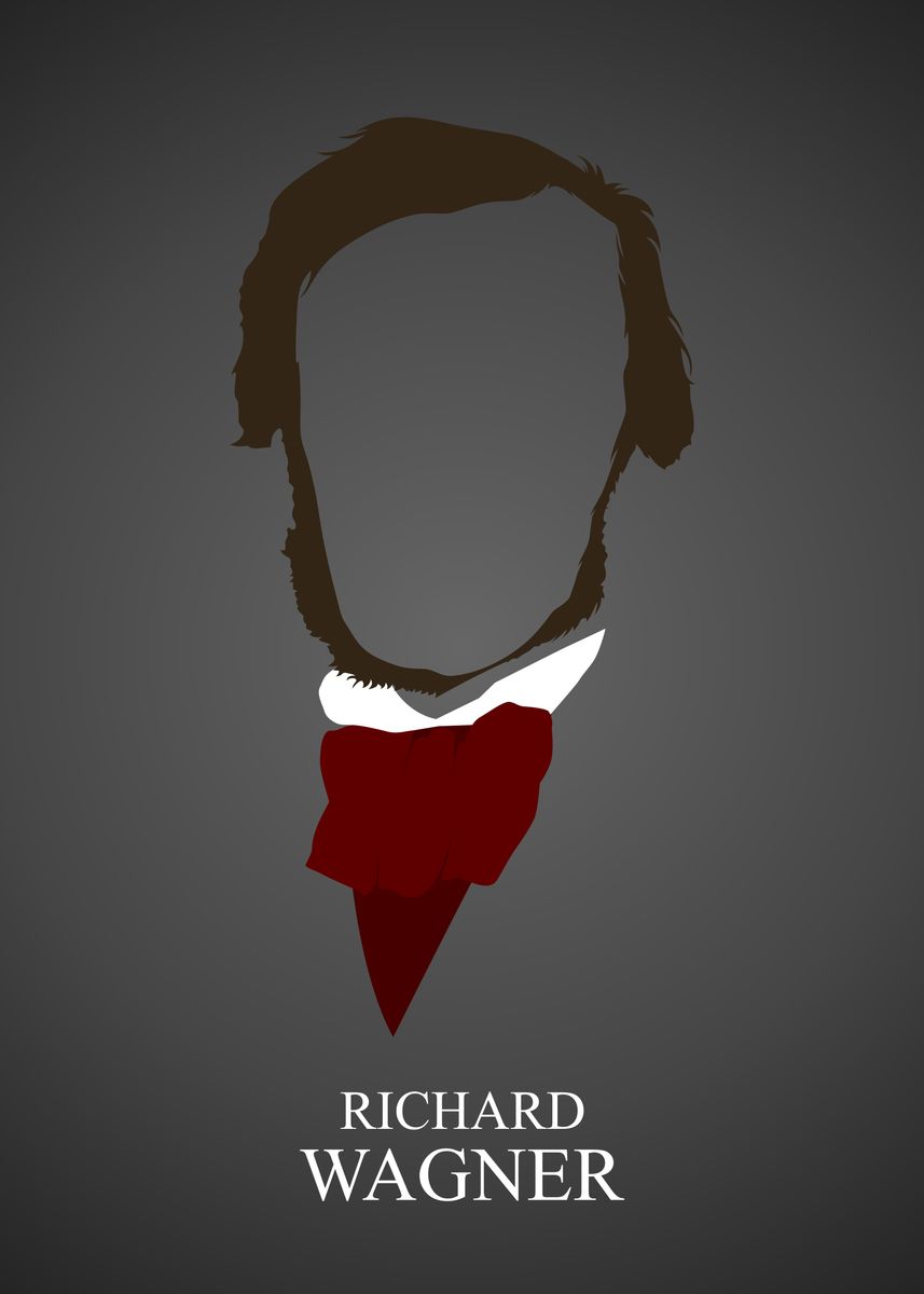 'Richard Wagner' Poster by Wahyu Aji Sadewa | Displate
