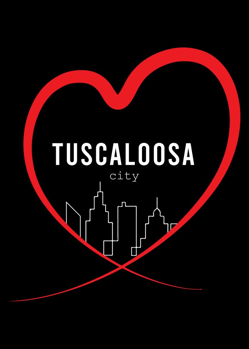 'Tuscaloosa' Poster, picture, metal print, paint by berry nguyen | Displate