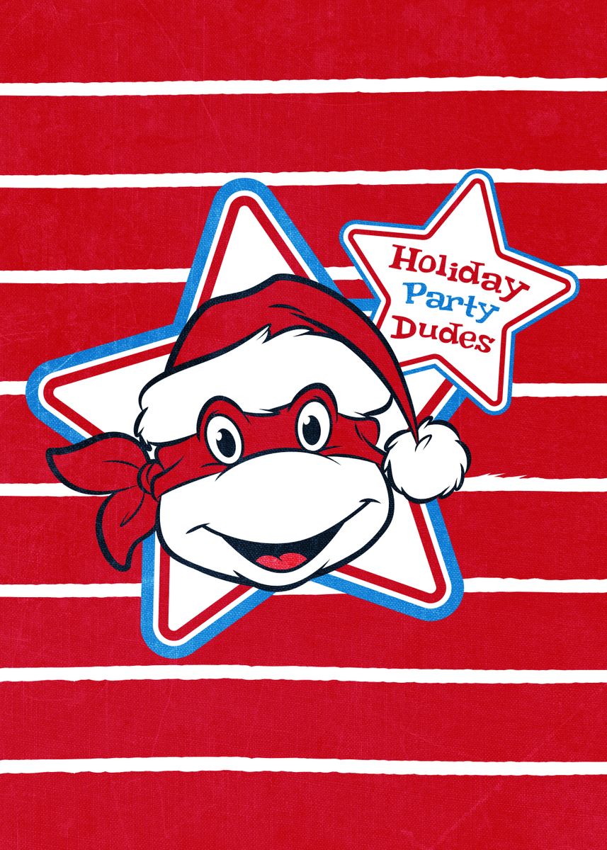 'Holiday Party Dudes' Poster by TMNT | Displate