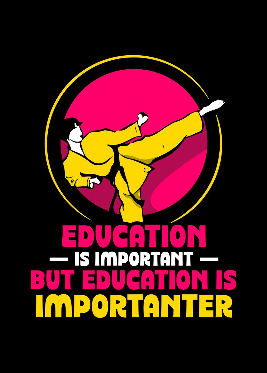 'Karate' Poster, picture, metal print, paint by Sebastian Wünsche ...