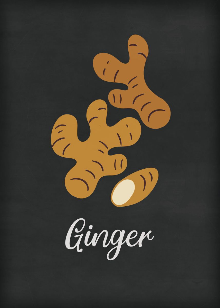 'Ginger Art' Poster by XandYart | Displate