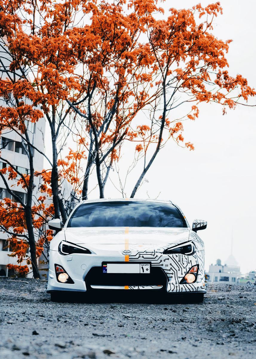 'Toyota GT 86' Poster, picture, metal print, paint by Robert Monroy ...