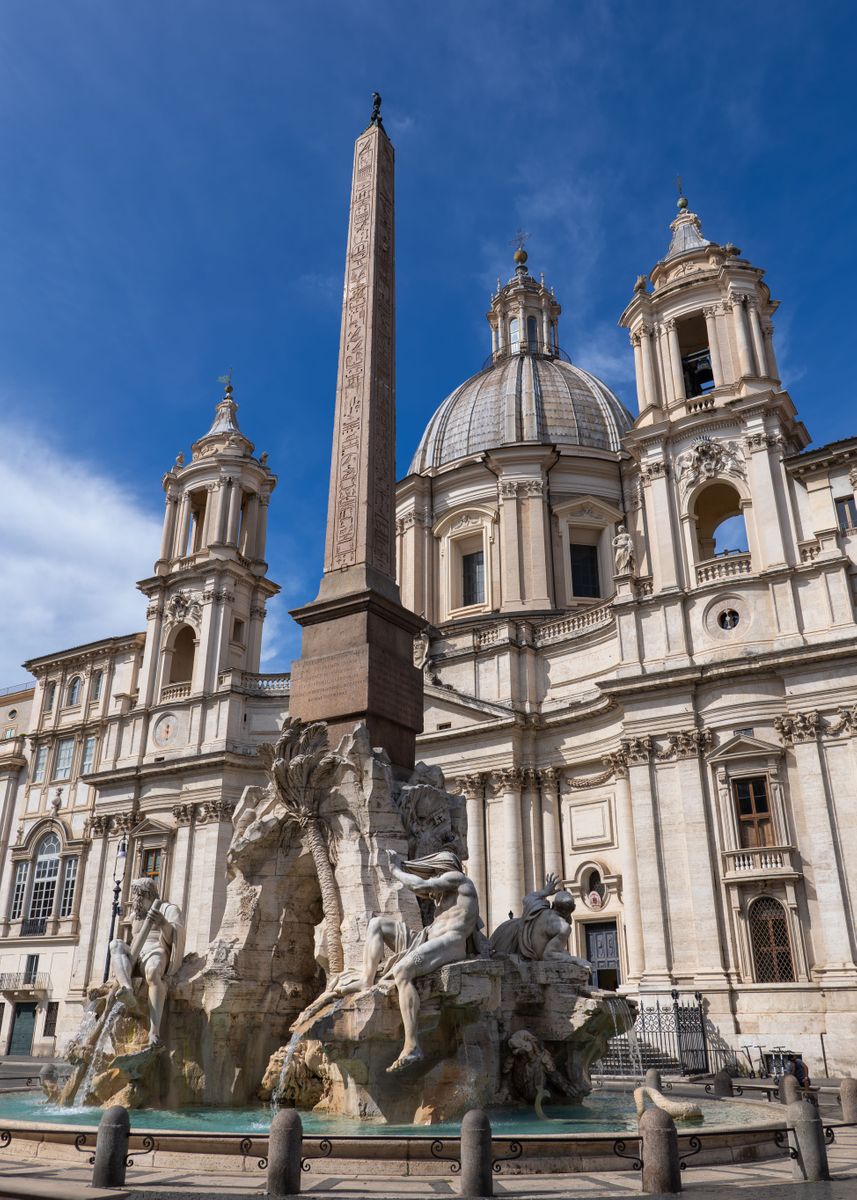 'Piazza Navona In Rome' Poster by Socratubik | Displate