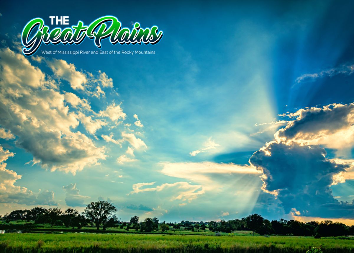 'The Great Plains' Poster by Gestalt Imagery | Displate