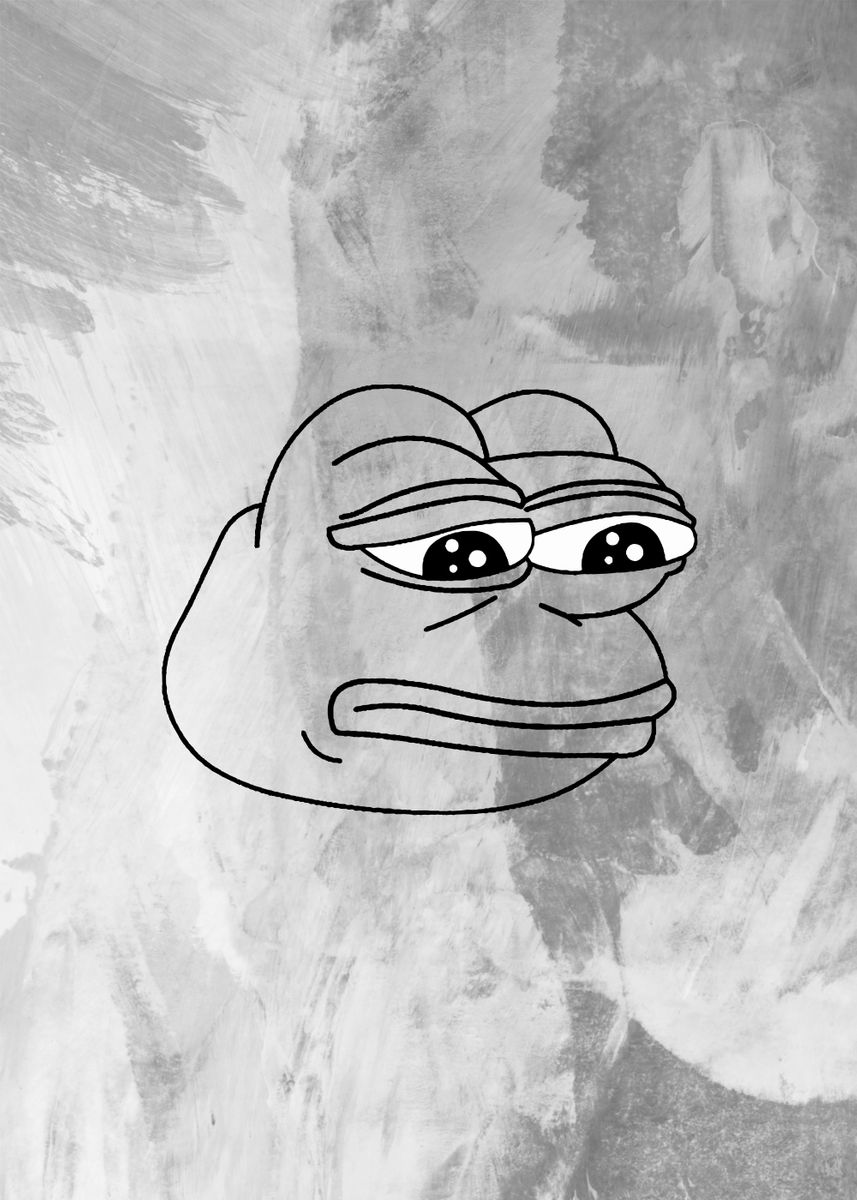 'funny face meme' Poster, picture, metal print, paint by Limited ...