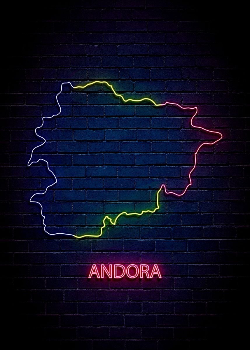 'ANDORA' Poster by ke ke | Displate