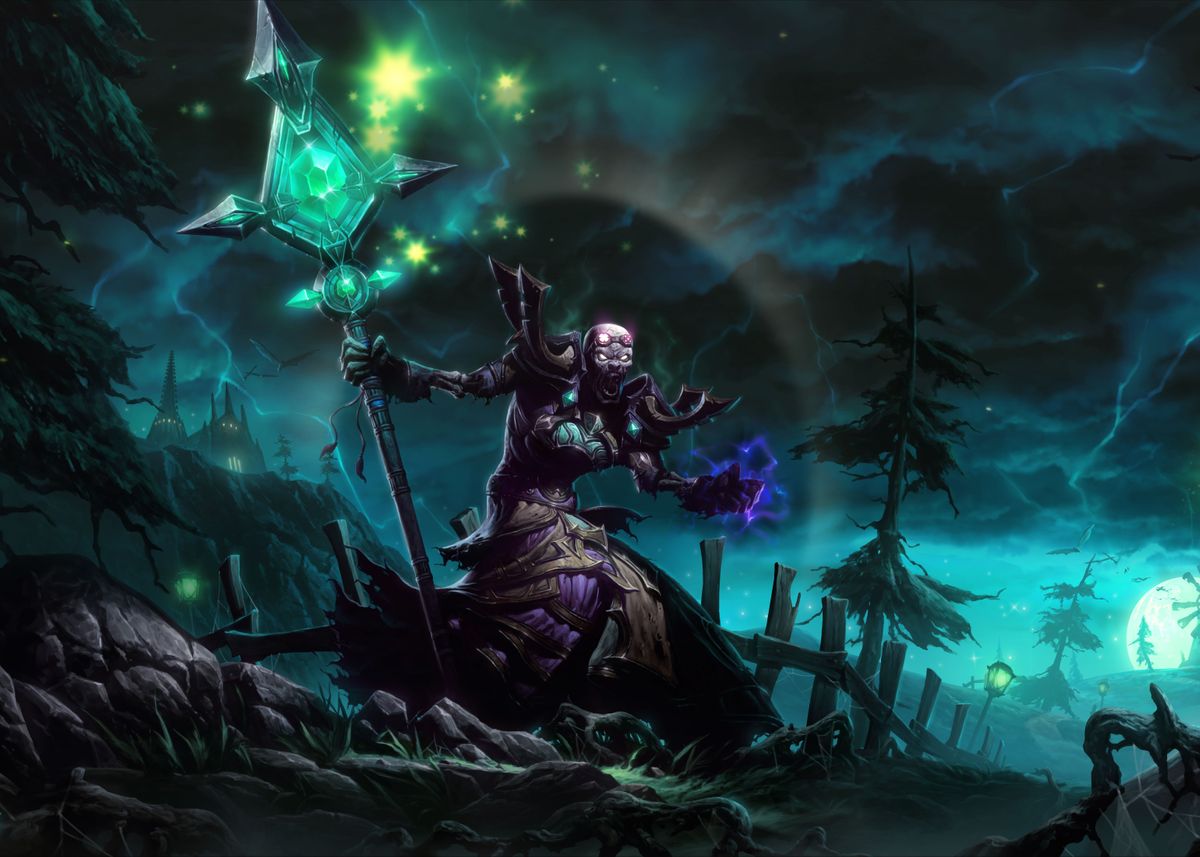 'Necromancer' Poster by Pranjal singh | Displate