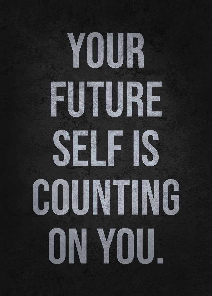 'Your Future Self' Poster, picture, metal print, paint by CHAN | Displate