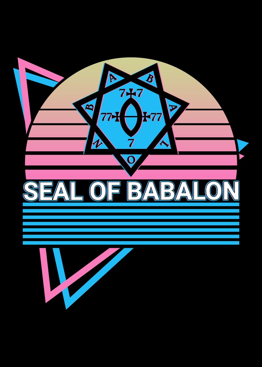 'Seal of Babalon' Poster, picture, metal print, paint by AestheticAlex ...