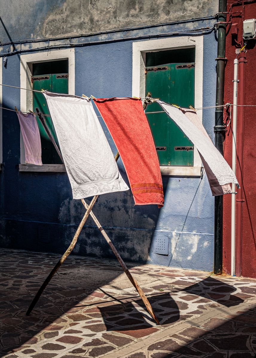 'Burano XIV' Poster, picture, metal print, paint by Marco Moroni | Displate
