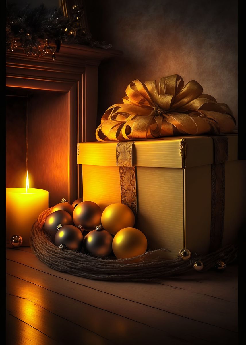 'Christmas Gifts' Poster, picture, metal print, paint by FusionDesigns ...