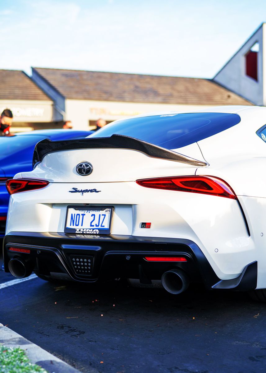 'Toyota Supra Sport' Poster, picture, metal print, paint by Robert ...