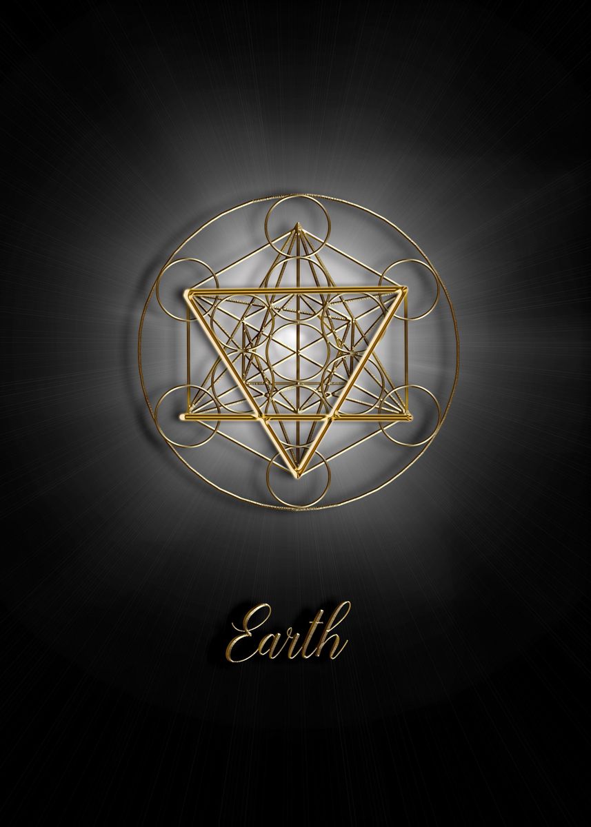 'EARTH' Poster by POSTERING | Displate