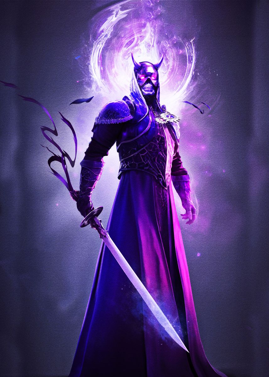 'The Sword Ghost' Poster, picture, metal print, paint by Coffee Design ...