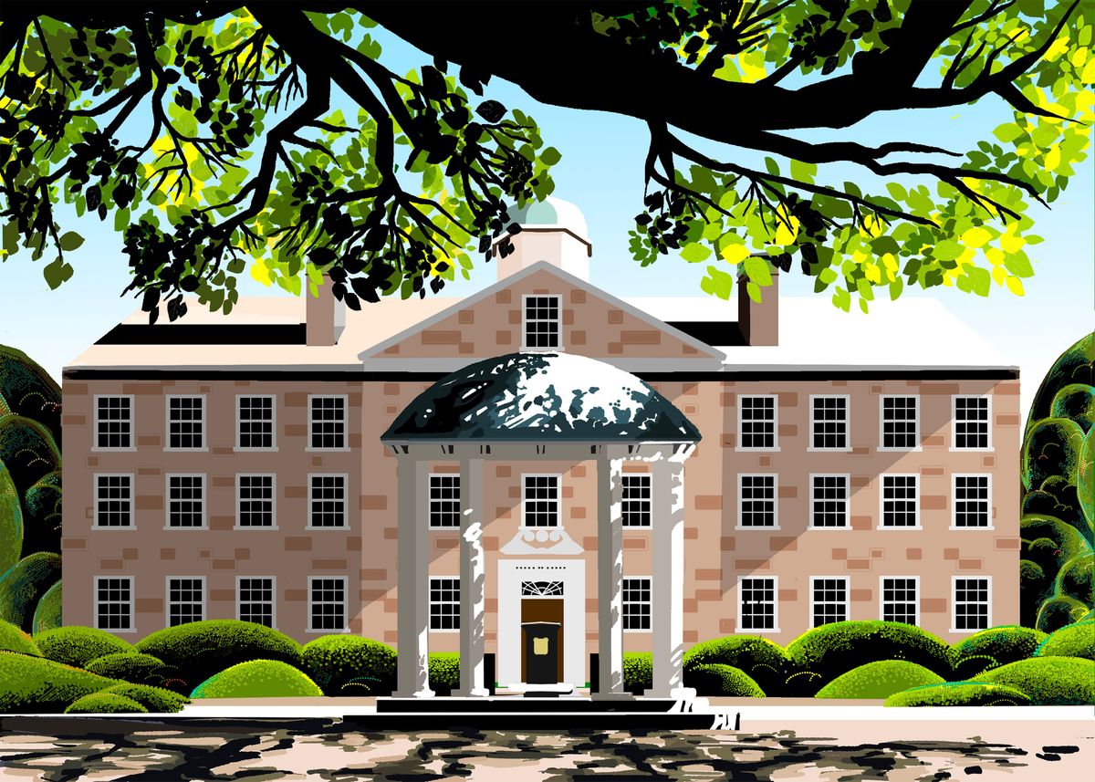 'UNC Chapel Hill Old Well' Poster by Jade Kandel | Displate