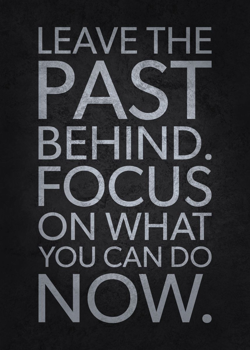 'Focus On NOW' Poster, picture, metal print, paint by CHAN | Displate