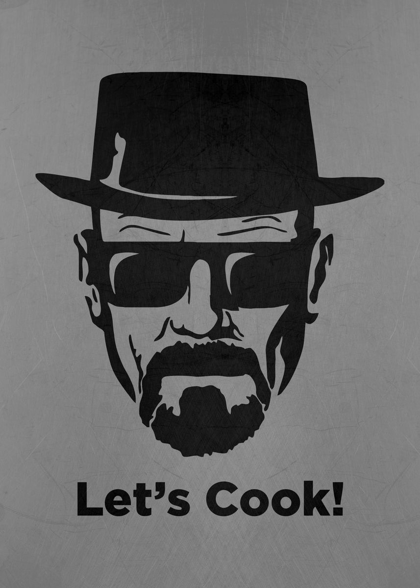'Lets Cook' Poster, picture, metal print, paint by Movie Art | Displate