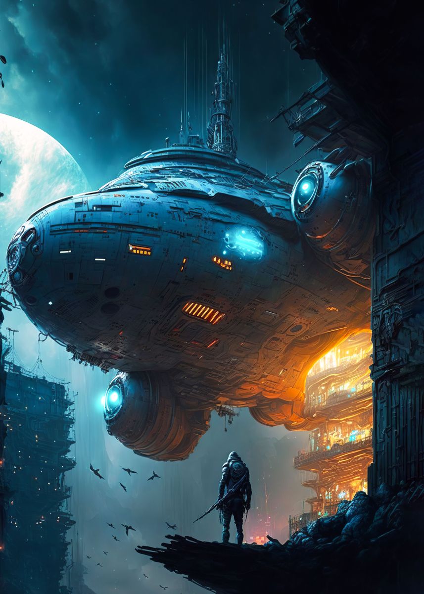 'Post Apocalyptic Warrior' Poster, picture, metal print, paint by Luong ...