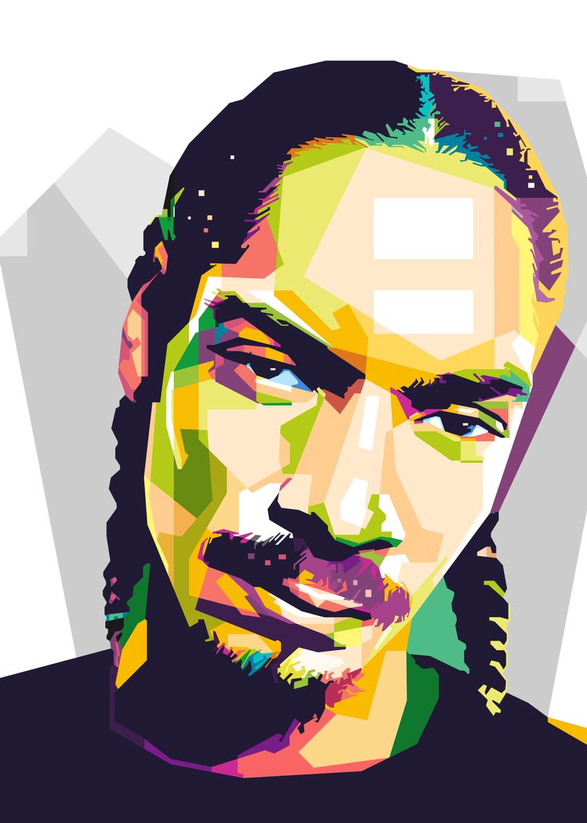 'Rapper legend' Poster, picture, metal print, paint by Sanggi Design ...