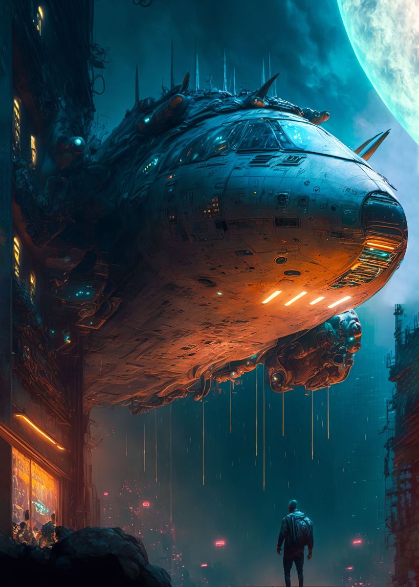 'Post Apocalyptic Survivor' Poster, picture, metal print, paint by ...